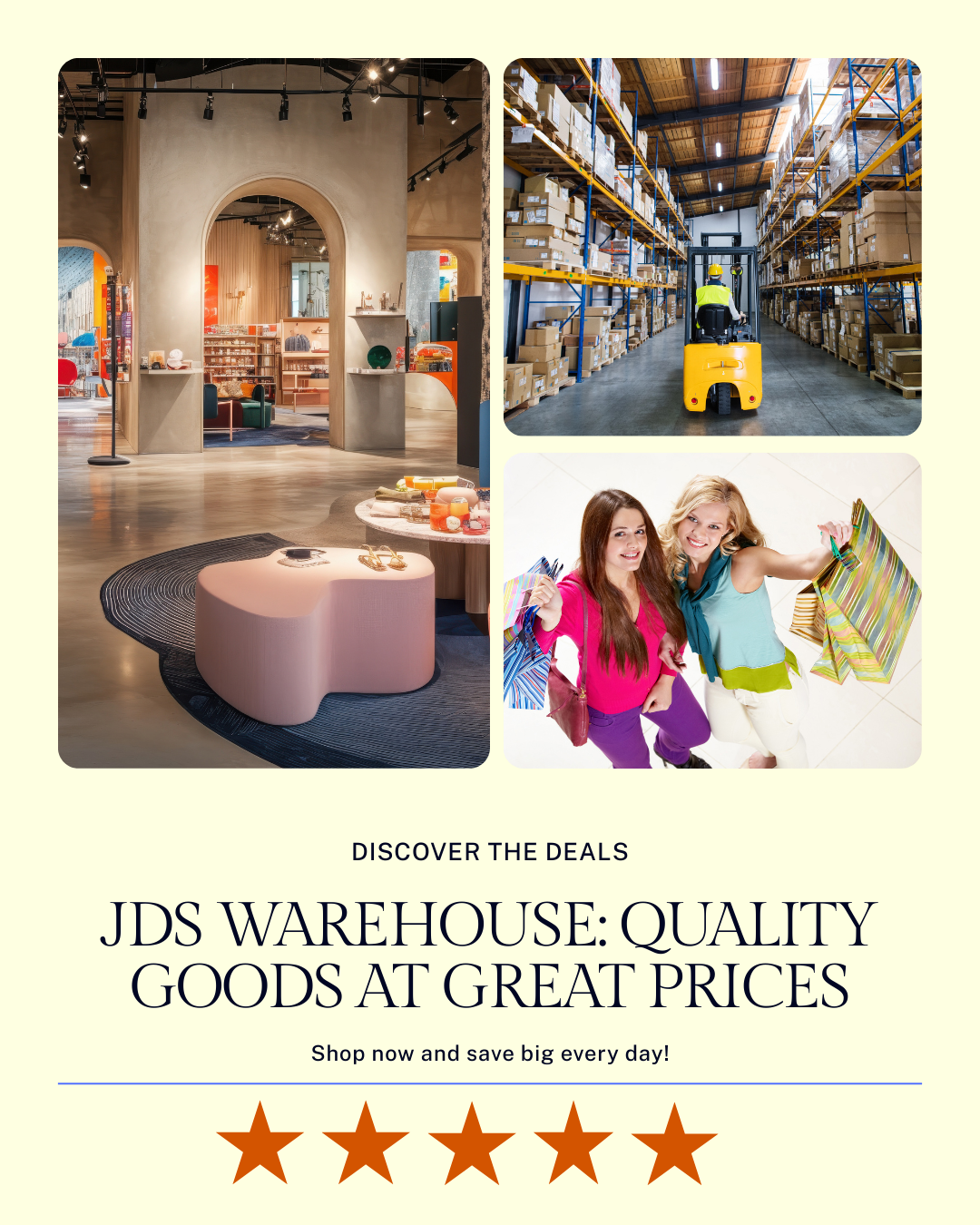 JDs warehouse